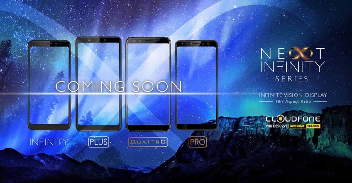 CloudFone 18:9 phones to be priced starting at P6,999 or $136 - report