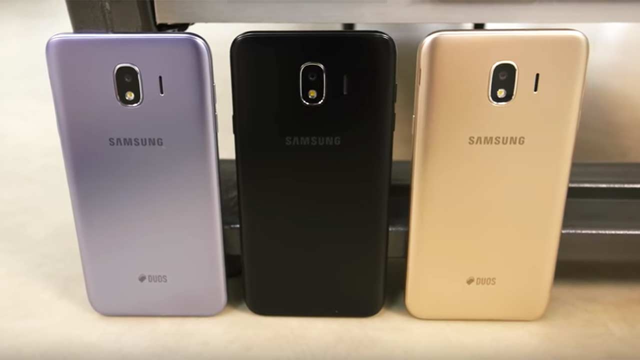 Samsung Galaxy J4 hands-on video, specs, price surface - revü