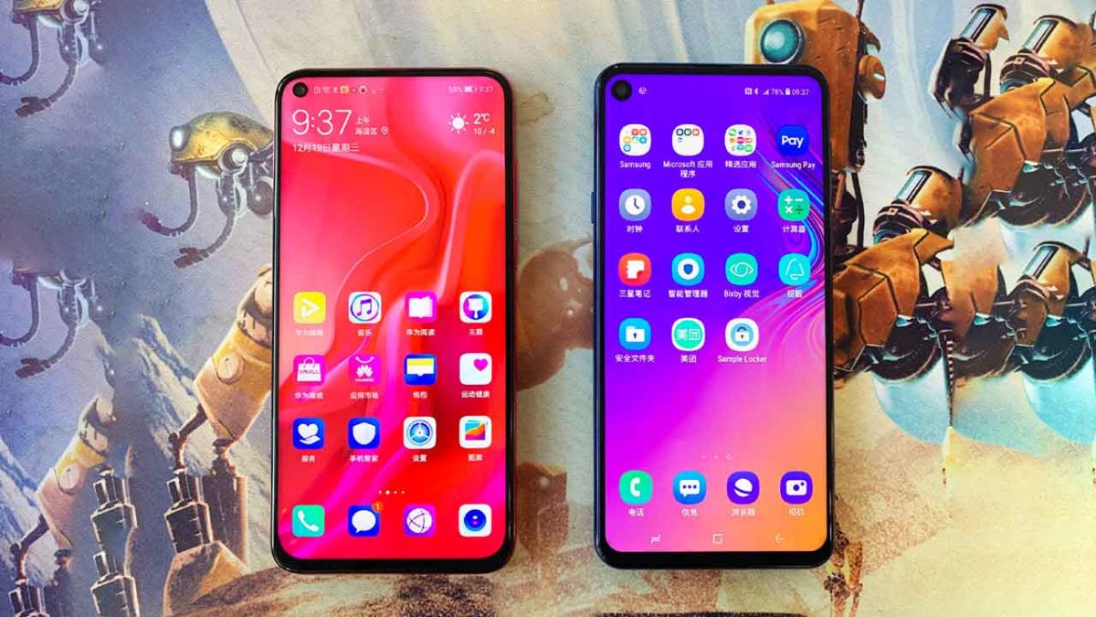 Huawei Nova 4 vs. Samsung Galaxy A8s: Specs comparison - revü