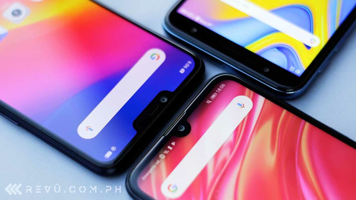 Huawei Y7 Pro 2019 vs OPPO A3s vs Samsung Galaxy J6 Plus - REVU Philippines