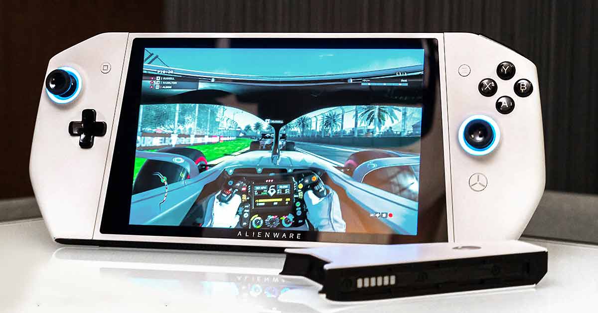 Alienware's handheld gaming PC looks like a Nintendo Switch - revü