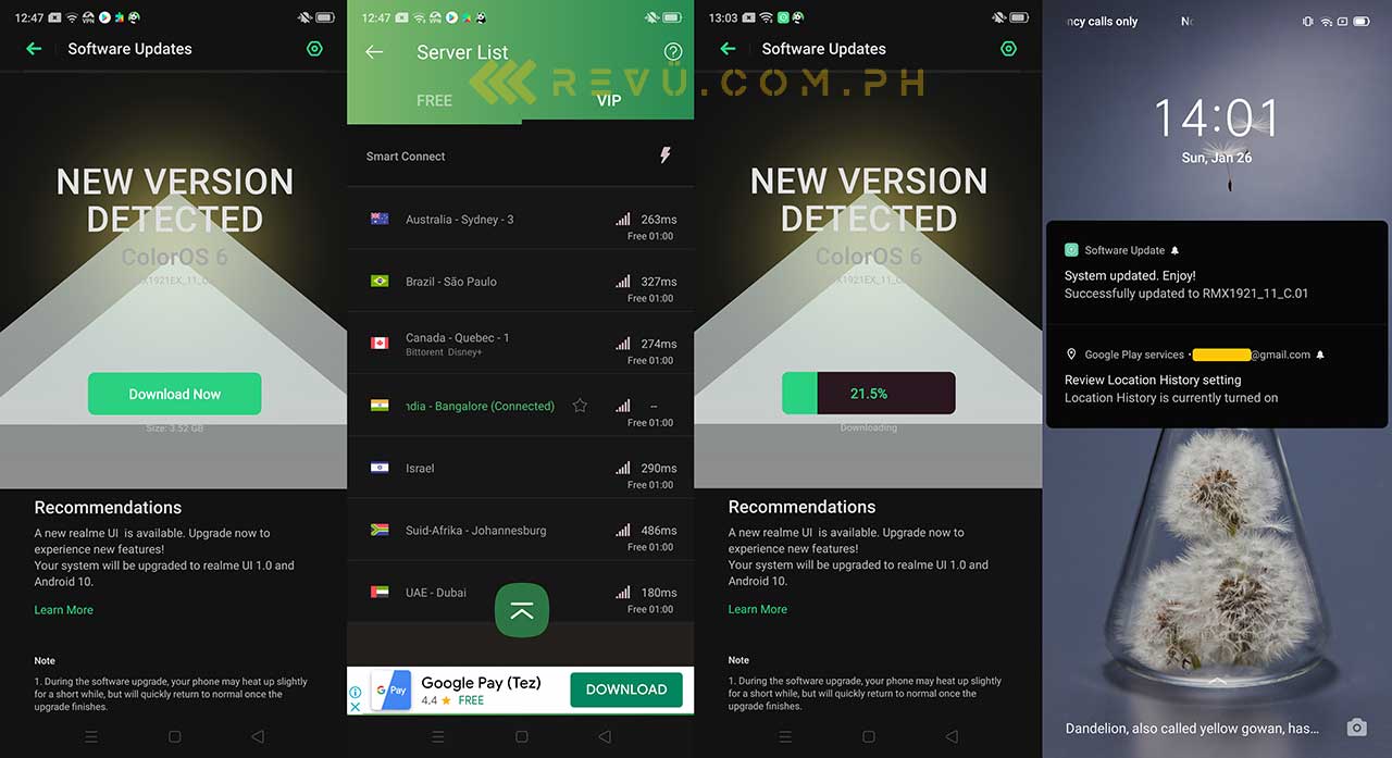 How to update your Realme 3 Pro, XT to Realme UI - revü
