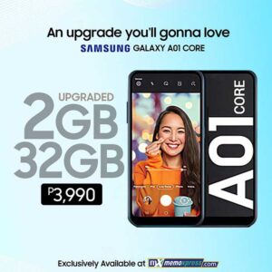 P3,990 Samsung Galaxy A01 Core gets upgraded - revü