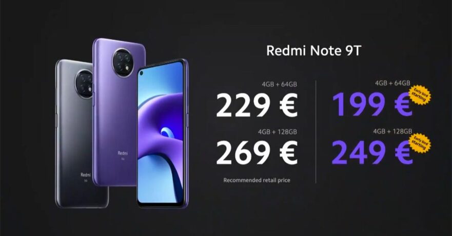 Redmi 9T, Redmi Note 9T 5G unveiled. Prices, specs here - REVU Philippines