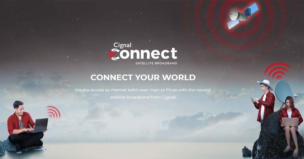 Cignal Connect satellite broadband starts at P6,500 for 2Mbps - revü