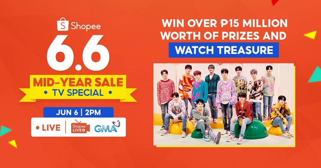 Enjoy P15M worth of prizes & more at Shopee PH's midyear sale TV ...