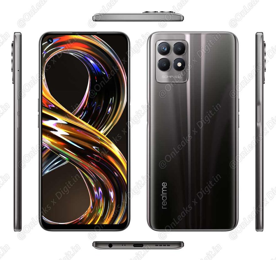 Realme 8i design, specs leak out ahead of launch - revü