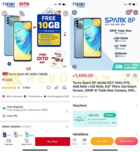 Tecno Spark 8P arrives in PH with P7,499 price tag - revü