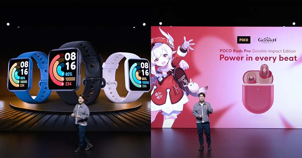 POCO Watch, POCO Buds Pro Genshin Impact Edition launched - revü