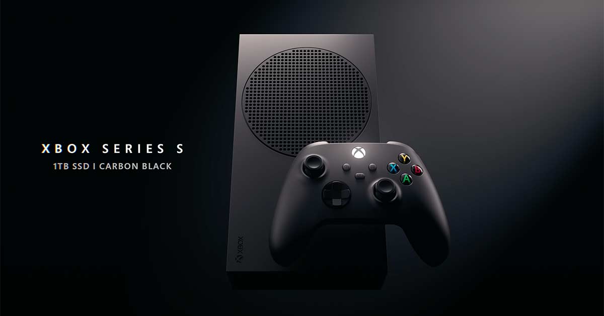 1TB Xbox Series S in Carbon Black to go on sale Sept 1 - revü