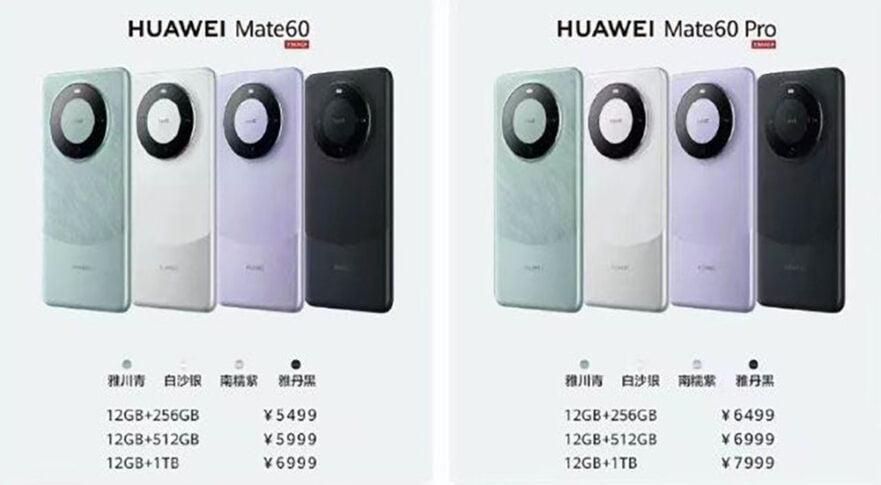 Huawei Mate 60 Pro, Mate 60 arrive with dual-tone design - revü