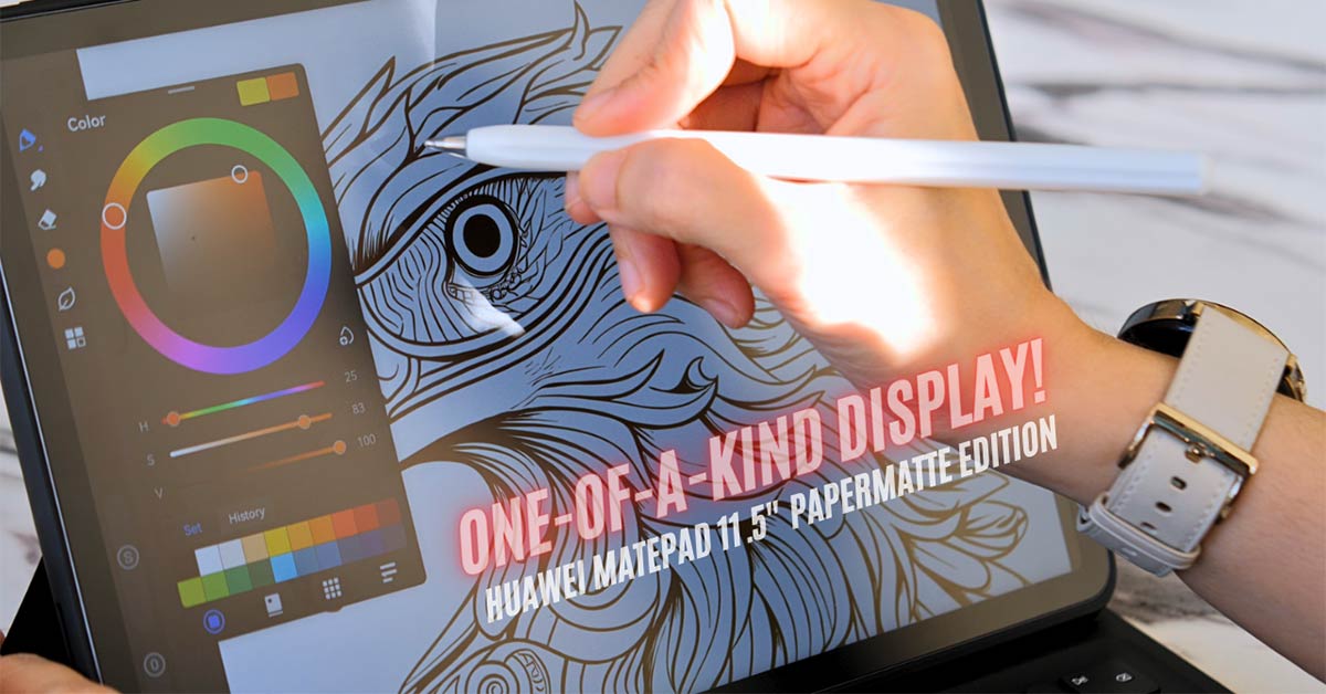 Huawei MatePad 11.5" PaperMatte Edition: Where industry-leading eye ...