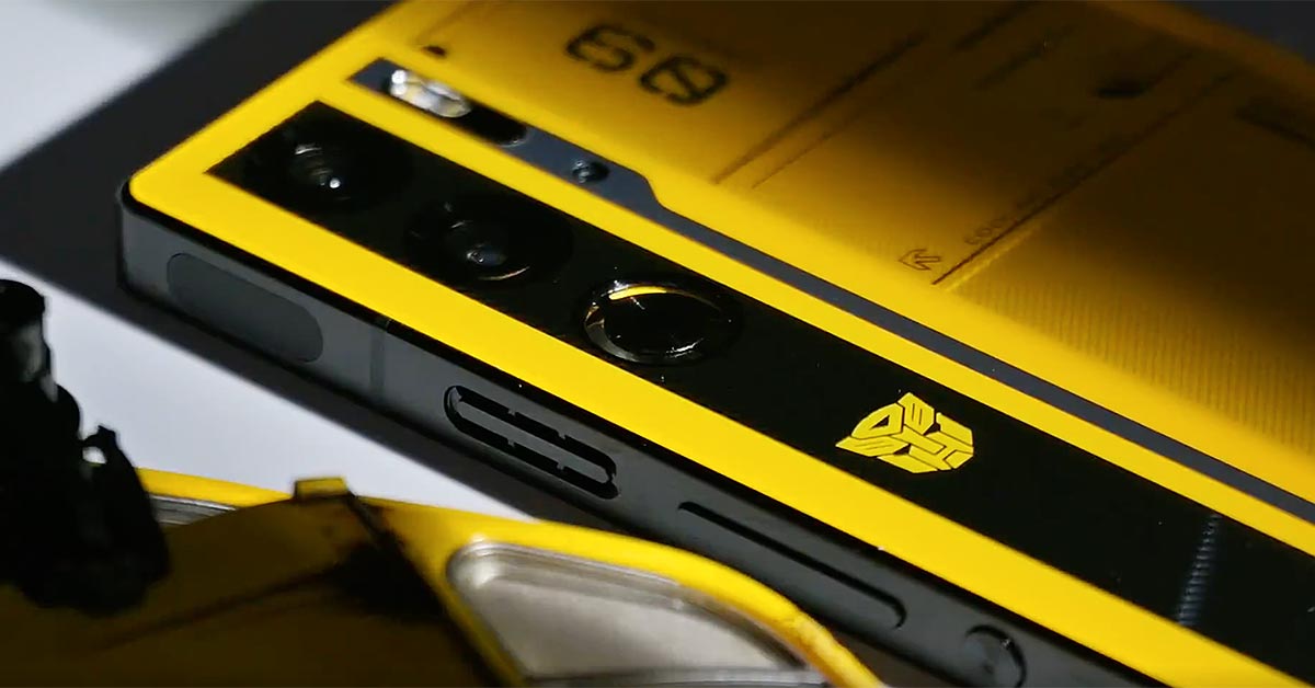 There's more than meets the eye to this Bumblebee-themed RedMagic 9 Pro ...