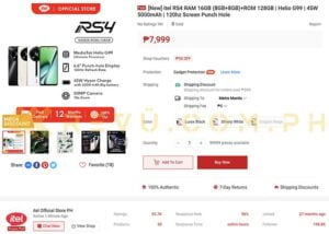Itel RS4 priced from P7,999 ($142) in the Philippines - revü