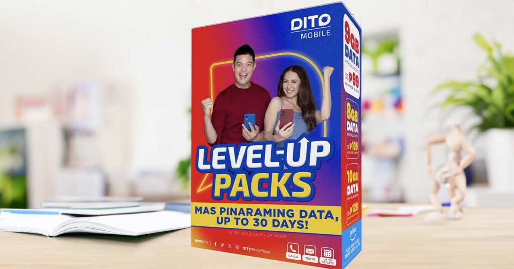 New DITO Level-Up Packs amp up data, add free month of Prime Video - revü
