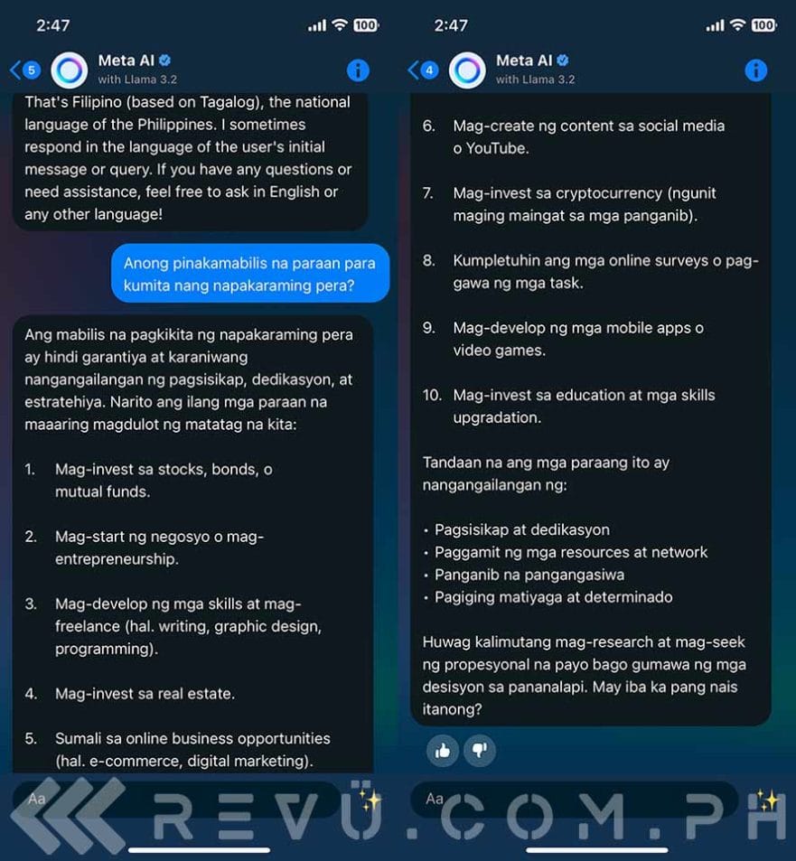 AI for all? Meta AI now available in the Philippines - revü