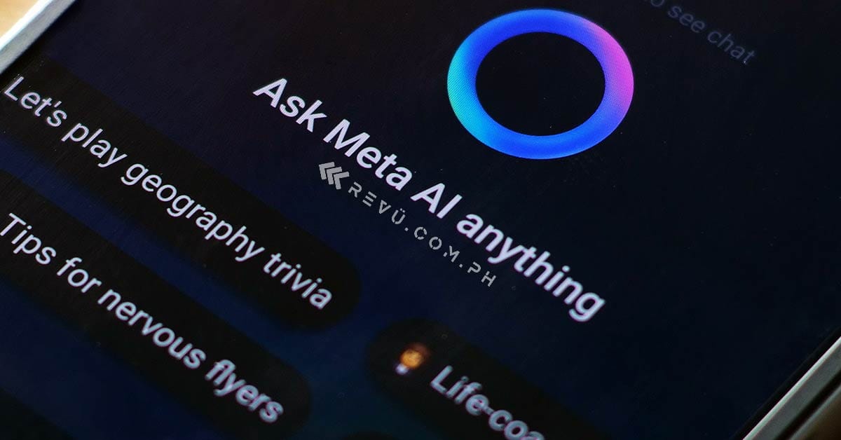AI for all? Meta AI now available in the Philippines - REVU Philippines
