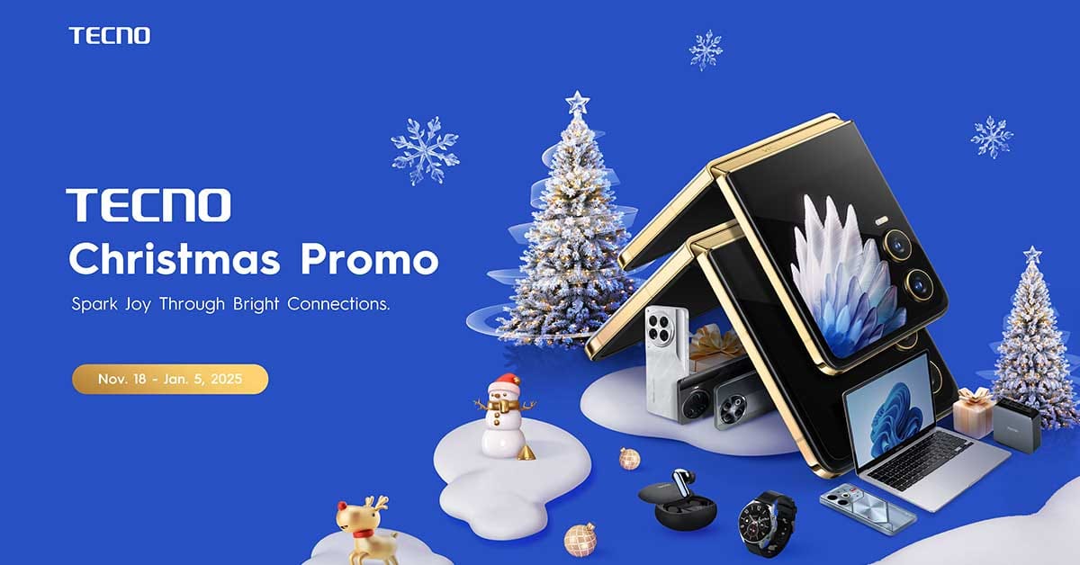 Celebrate the holidays with TECNO: Exciting promos and perfect gift ...