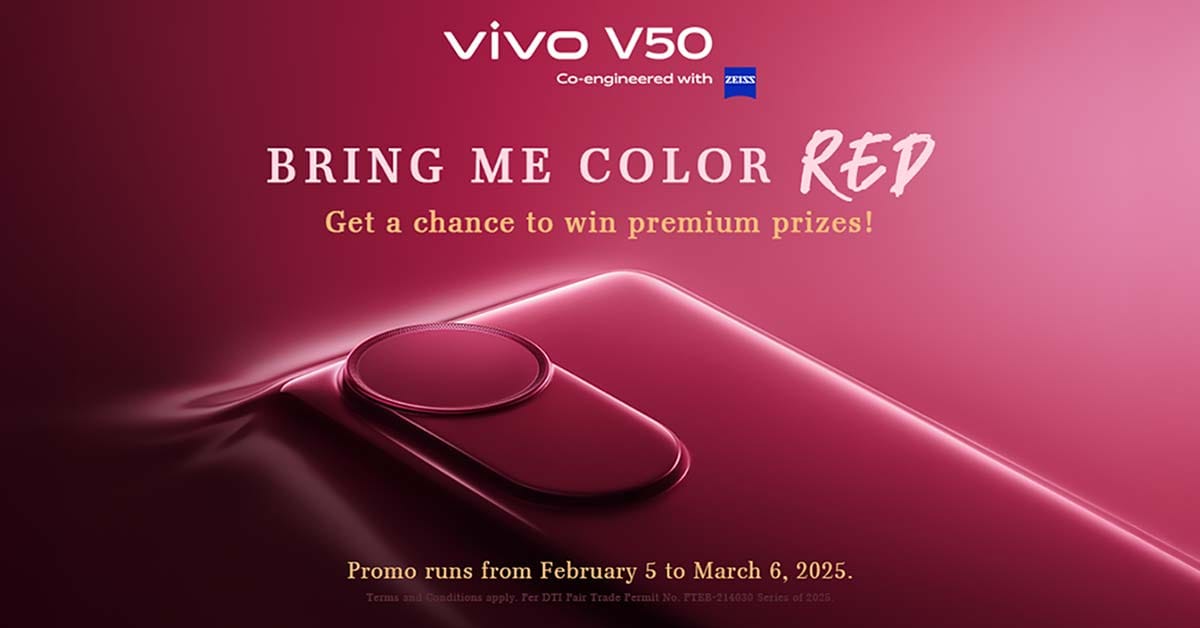 vivo PH confirms vivo V50 Feb unveiling, launches weekly giveaway ...
