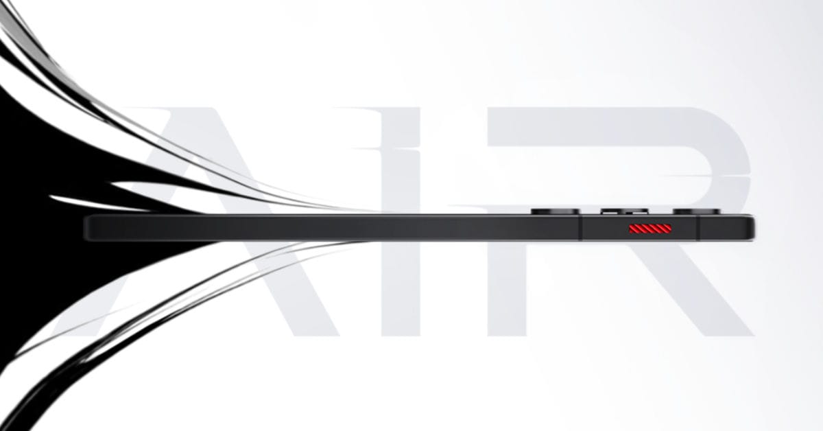 RedMagic 11 Air launches Jan 20: Ultrathin body with 7,000mAh battery ...